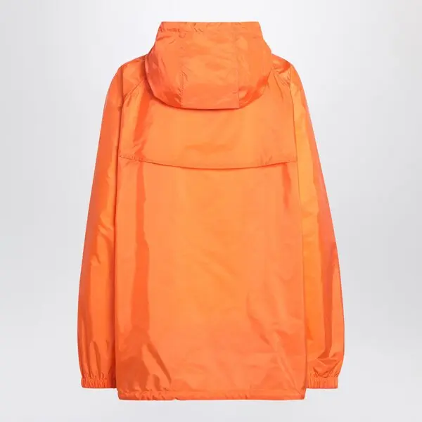 Prada Re-nylon Lightweight Hooded Raincoat - Orange