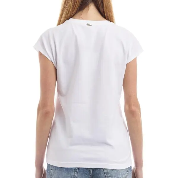 Herno Crystal Embellished Logo T-shirt