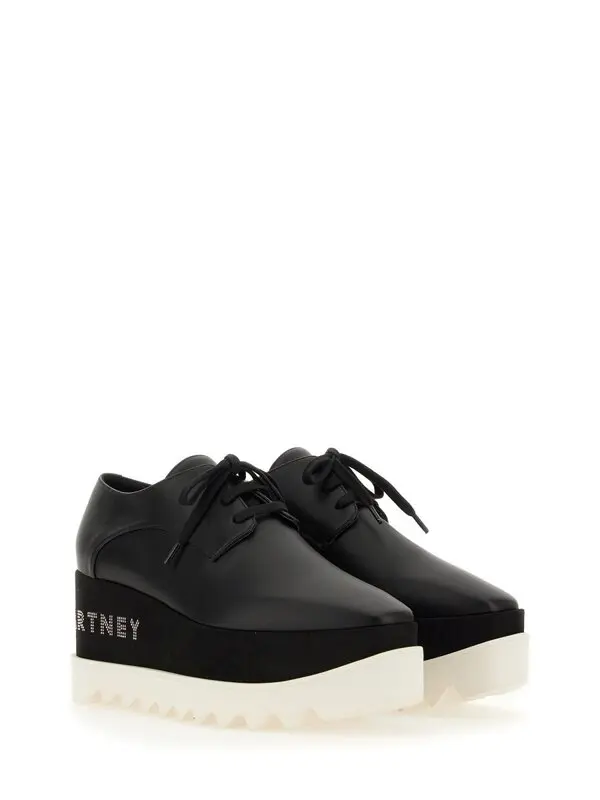 Stella McCartney Elyse Lace-up Platform Shoes