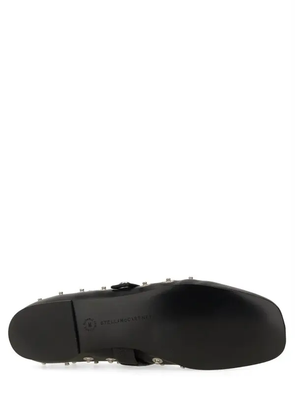 Stella McCartney Studded Mary Jane Flats - Black
