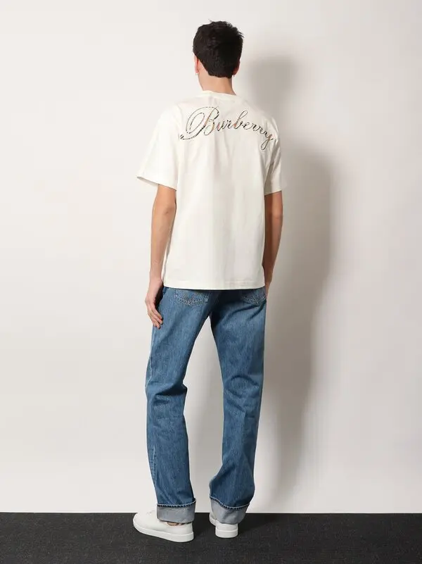 Burberry Ryan Organic Cotton T-shirt - Multicolor
