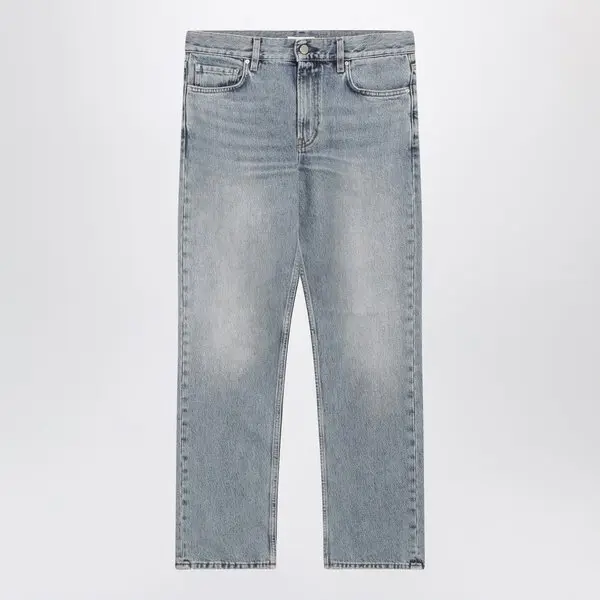 TOTEME Organic Denim Jeans With Washed Effect - Blue