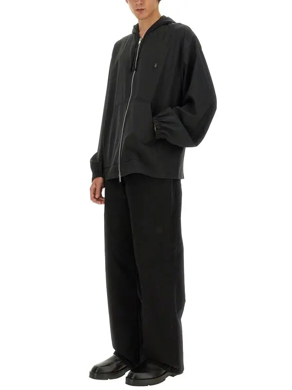 Givenchy Zip Hooded Sweatshirt