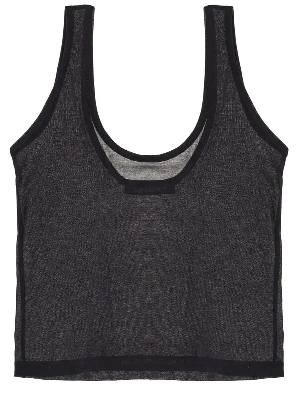 Our Legacy Top Blade Jersey - Black