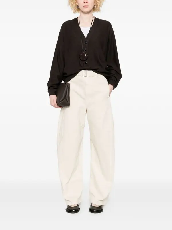 LEMAIRE Twisted Denim Cotton Jeans - Multicolor