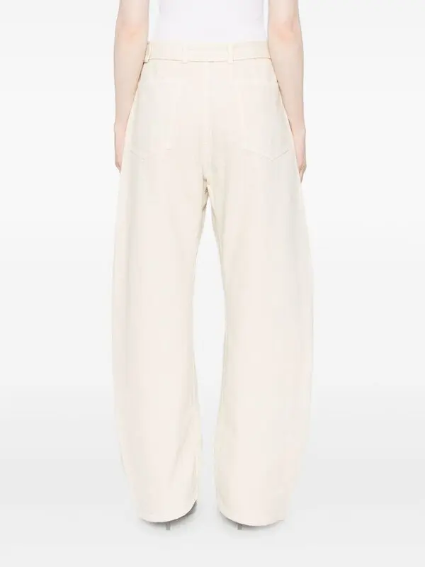 LEMAIRE Twisted Denim Cotton Jeans - Multicolor