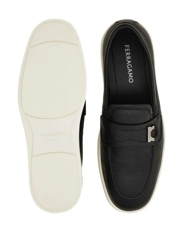 FERRAGAMO Tancredi Mocassins - Black