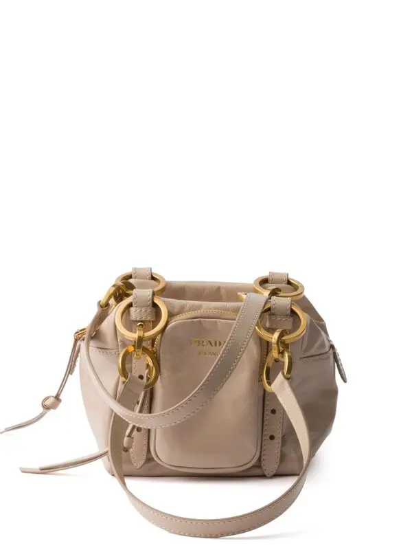 Prada Leather Bucket Bag - Multicolor