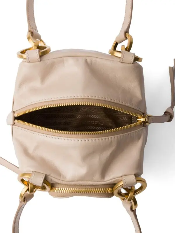 Prada Leather Bucket Bag - Multicolor