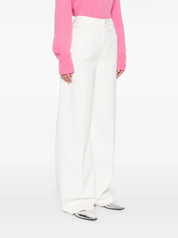 TOTEME Wide Leg Denim Jeans