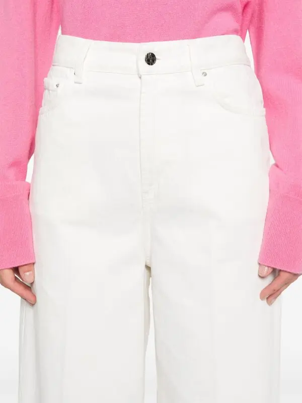 TOTEME Wide Leg Denim Jeans