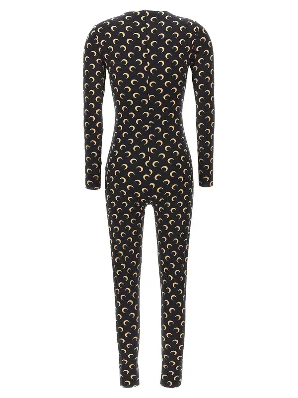 MARINE SERRE Moon Printed Catsuit