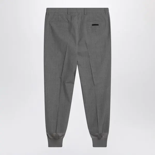 Prada Virgin Wool Jogger Trousers