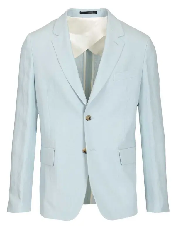 Paul Smith Linen Blazer - Blue