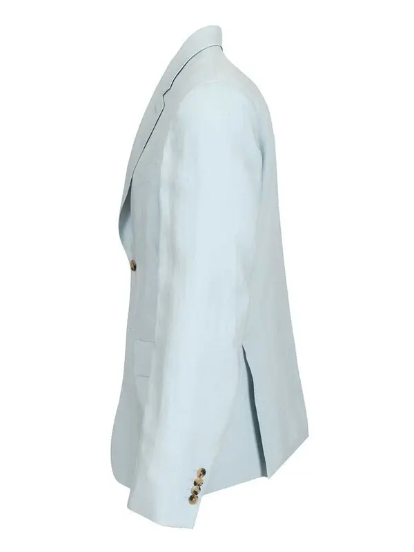 Paul Smith Linen Blazer - Blue