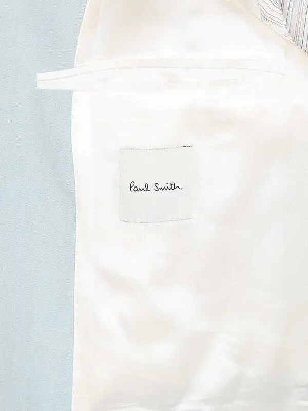 Paul Smith Linen Blazer - Blue