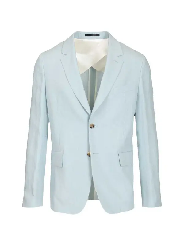 Paul Smith Linen Blazer - Blue