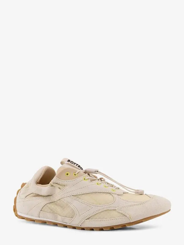 Bottega Veneta Orbit Flash Suede And Nylon Sneakers - Multicolor