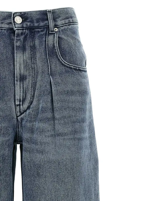 Isabel Marant Étoile Rodayna Wide Leg Jeans - Blue