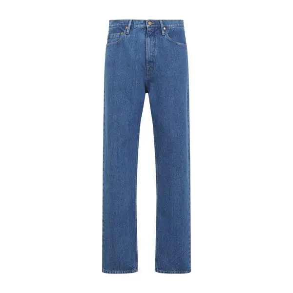 JIL SANDER Cotton Jeans - Blue