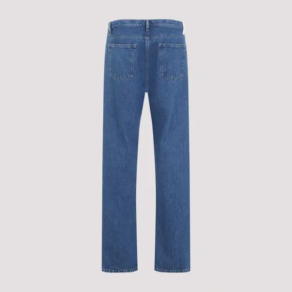 JIL SANDER Cotton Jeans - Blue