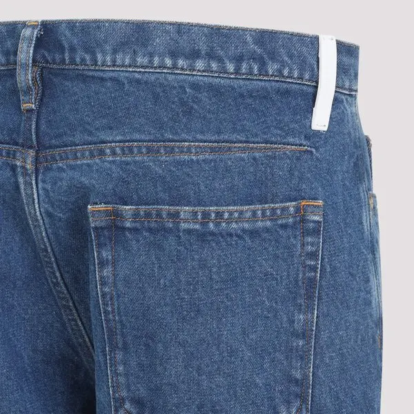 JIL SANDER Cotton Jeans - Blue