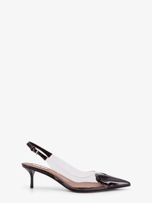 Alaïa Le Coeur Pvc And Leather Slingback Pumps - Multicolor