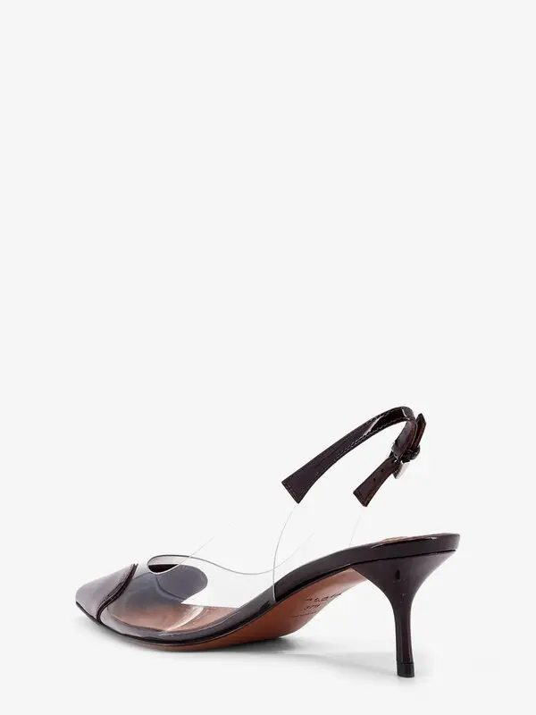 Alaïa Le Coeur Pvc And Leather Slingback Pumps - Multicolor