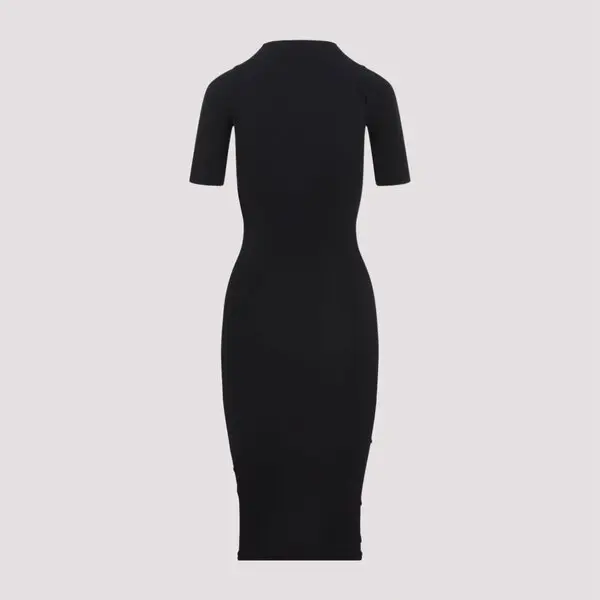 Valentino Garavani Viscose Midi Dress With Bow Detail