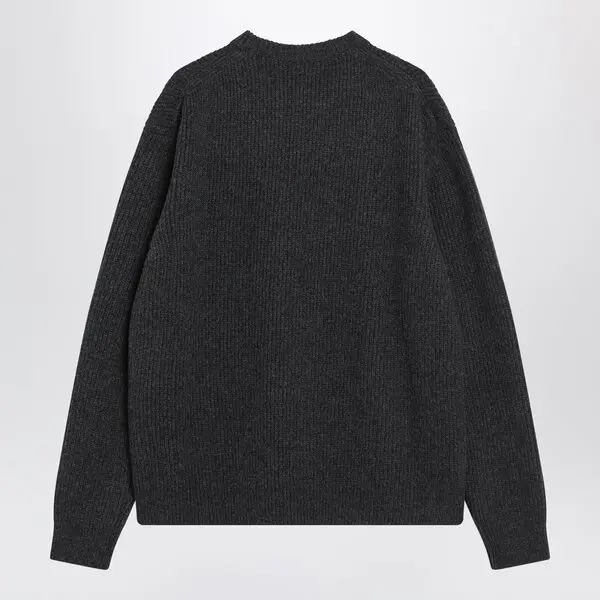 Gucci Wool And Cashmere Ribbed Crew Neck Sweater