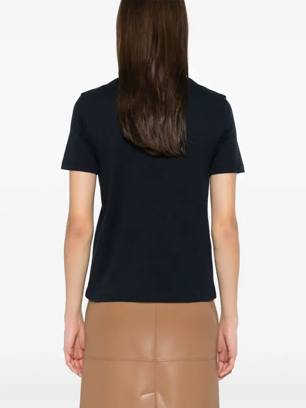 Max Mara Logo Cotton T-shirt - Multicolor