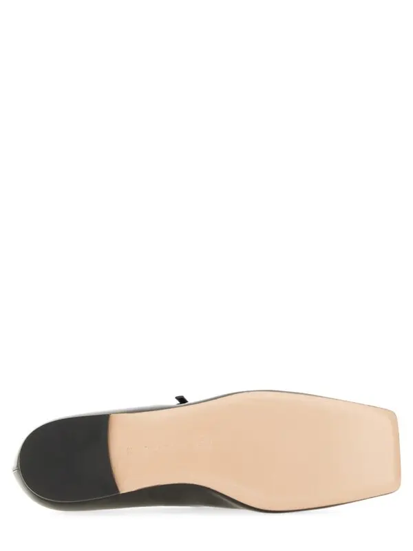 GIANVITO ROSSI Ballerina Christina 05 Mary Jane Flats - Black