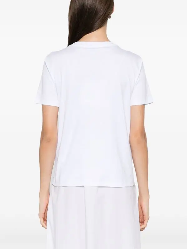 Max Mara Logo Cotton T-shirt - Multicolor