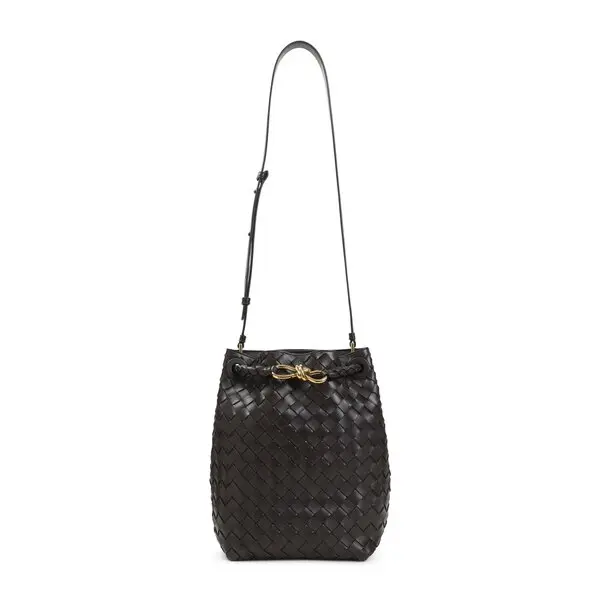 Bottega Veneta Andiamo Bucket Bag - Brown