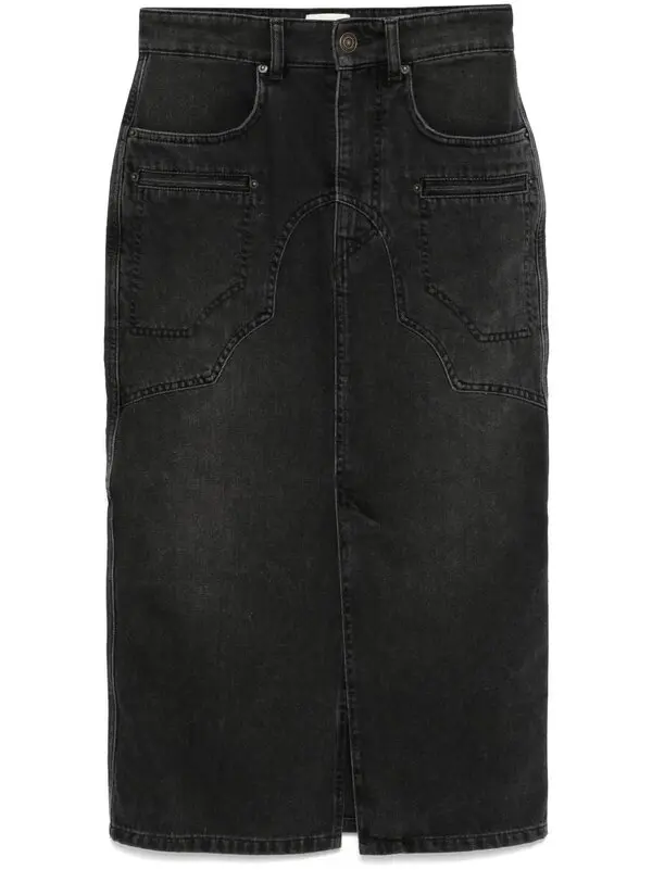 Isabel Marant Étoile Britt Denim Midi Skirt