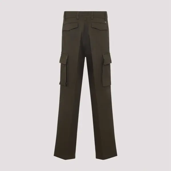 Valentino Garavani Military Cotton Cargo Pants