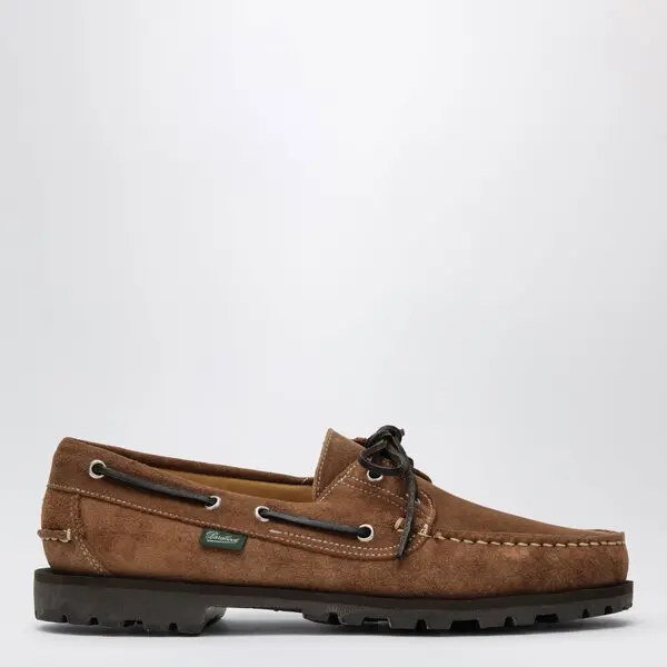 Paraboot Suede Lace-up Shoes - Brown