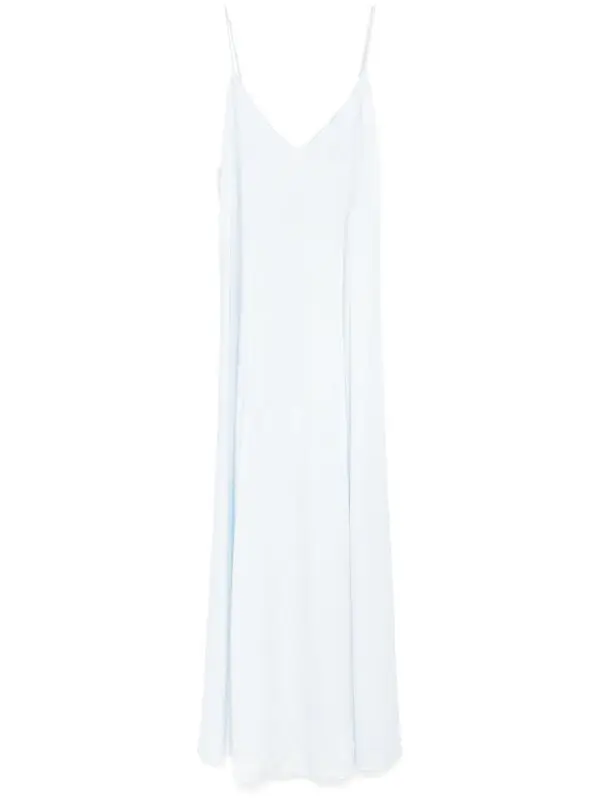 FORTE_FORTE Satin Midi Slipdress - Multicolor