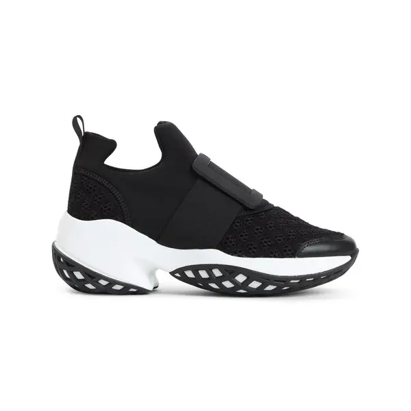 ROGER VIVIER Viv Run Sneakers - Black
