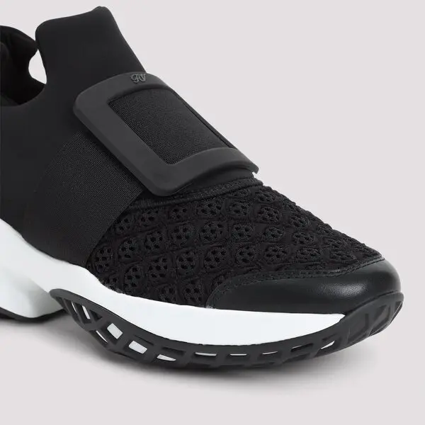 ROGER VIVIER Viv Run Sneakers - Black