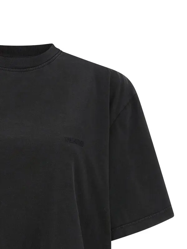 Attico Shaped Split T-shirt