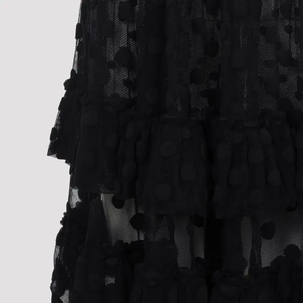 Dries Van Noten Dally Midi Dress - Black