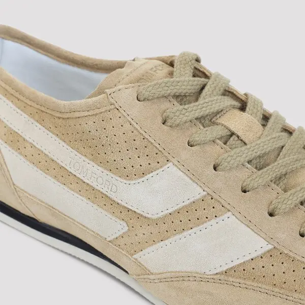 TOM FORD Brook Suede Leather Sneakers - Multicolor