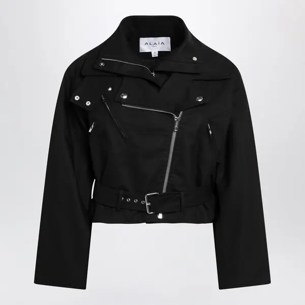 Alaïa Cotton Biker Jacket