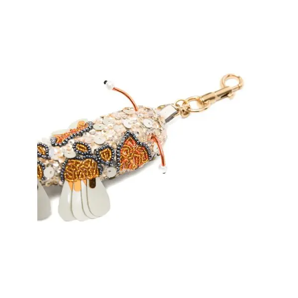 ANYA HINDMARCH Neutrals Keyrings & Chains