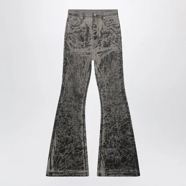 Rick Owens Concordians Bolan Bootcut High-rise Jeans - Black