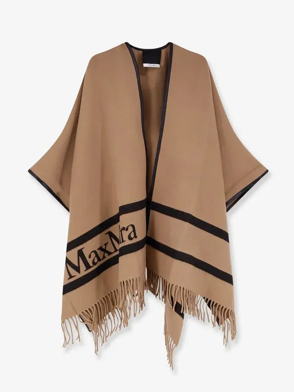 Max Mara Mxaaris Wool Cape - Multicolor