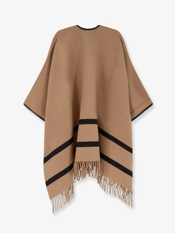 Max Mara Mxaaris Wool Cape - Multicolor
