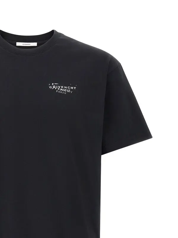 Givenchy Stamp' T-shirt - Black