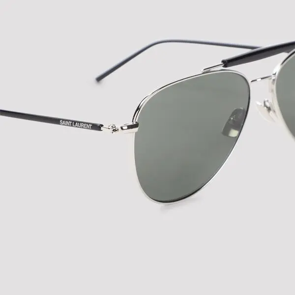 Saint Laurent Metal Aviator Sunglasses